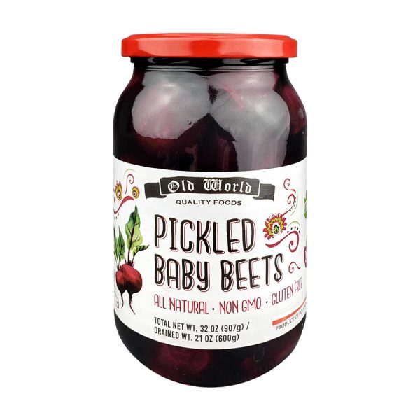 Pickled Baby Beets, 32 oz - Old World Quality Foods