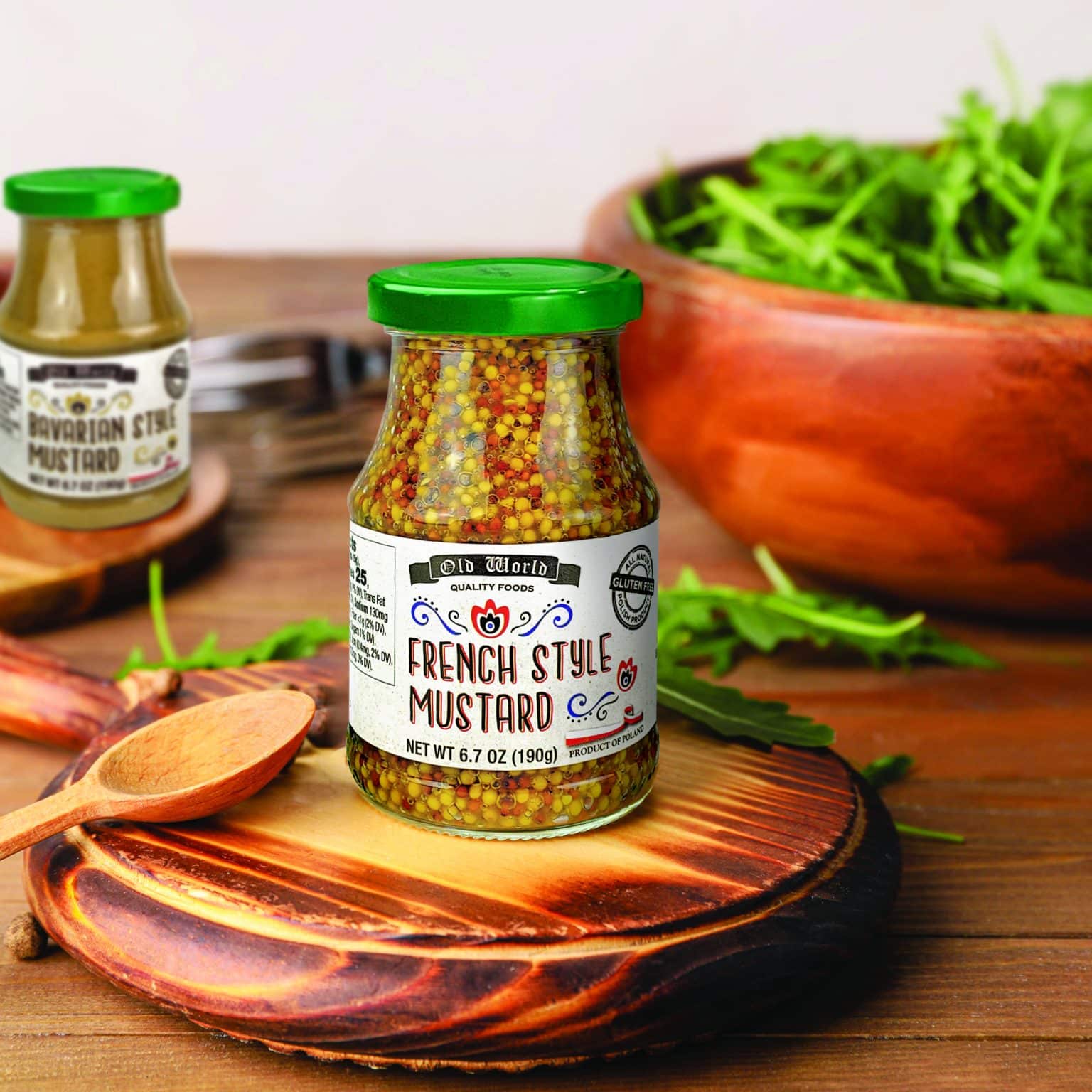 Zesty Quartet Mustard Set, 6.7 oz – Old World Quality Foods